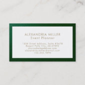 Elegant Event Planner Business Card | Zazzle