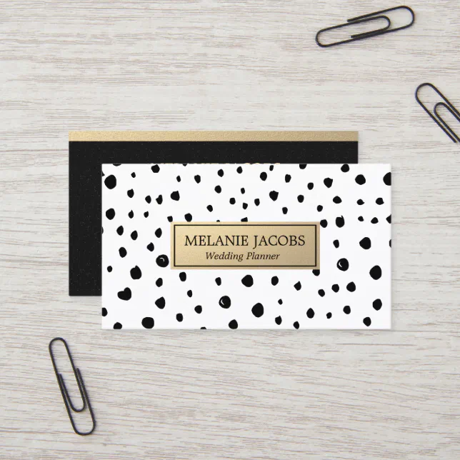 elegant event planner business card | Zazzle