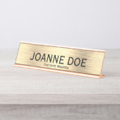 Elegant Executive Manager Desk Name Plate | Zazzle