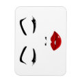 Elegant Face Magnet | Zazzle