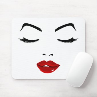 Elegant Face Mouse Pad | Zazzle