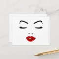 Elegant Face Postcard | Zazzle