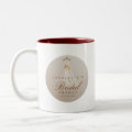 Elegant Fall Bridal Shower Mug with Dress Graphic | Zazzle