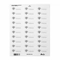 Elegant Family Tree Personal Return Address Labels | Zazzle