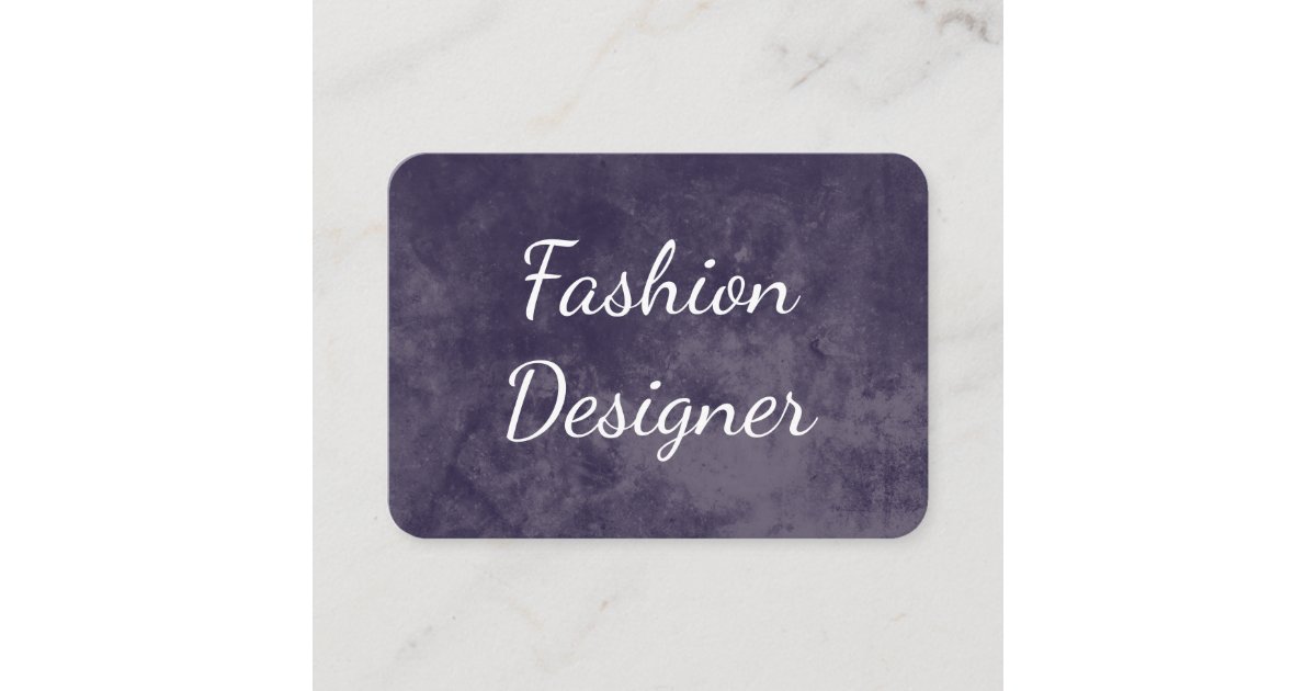 Elegant Fancy Font Business Card | Zazzle