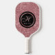 Elegant fancy Gold Glitter Effect Monogram Initial Pickleball Paddle ...