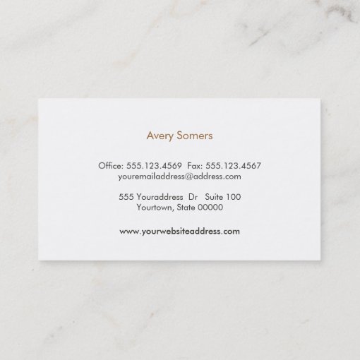 Elegant Faux Embossed Black Professional Business Card | Zazzle