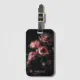 Elegant Feminine Floral Pink Peonies Custom Name Luggage Tag | Zazzle