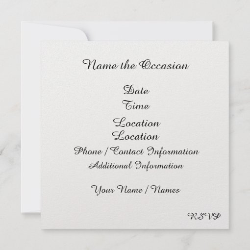 Elegant Fire Department Invitation | Zazzle