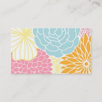 Elegant Floral Calling Cards | Zazzle