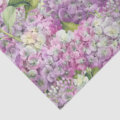 Elegant Floral Pink Hydrangea Pattern Decoupage Tissue Paper | Zazzle