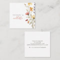 Elegant Flowers Craftsman Business Card | Zazzle