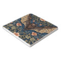 Elegant Flying Bat William Morris Inspired Floral Trivet | Zazzle