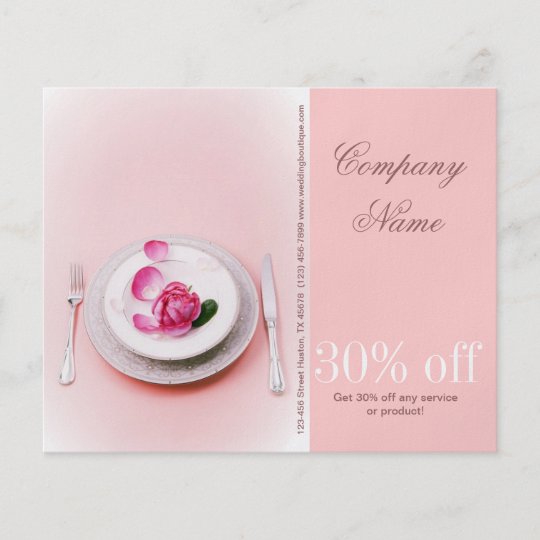 Catering or Personal chef promo flyer | Zazzle.com