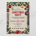 Elegant Formal Christmas Party Invitation | Luxury | Zazzle