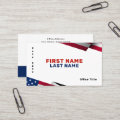 Elegant Formal Election Campaign Business Card | Zazzle
