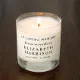 Elegant Funeral Memorial Scented Candle | Zazzle