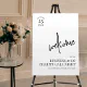 Elegant Gala Night Corporate Event Welcome Sign | Zazzle