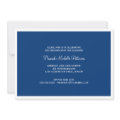 Elegant Girl 4 Photo Blue & White Graduation Invitation | Zazzle