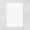 Elegant Gold Calligraphy Recipe Card Insert | Zazzle