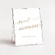 Elegant Gold Calligraphy Sweet Memories Sign | Zazzle