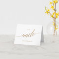 Elegant Gold Calligraphy To My Uncle Card | Zazzle