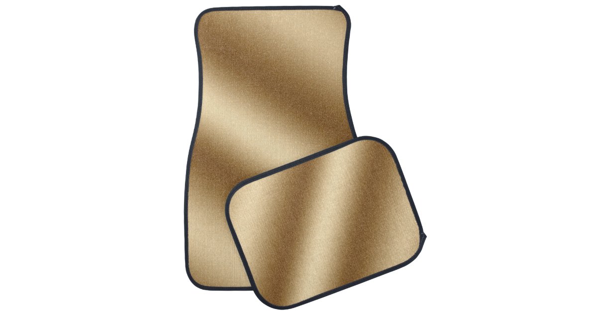 Elegant Gold Car Floor Mat | Zazzle