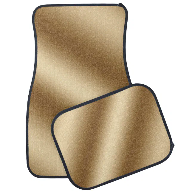 Elegant Gold Car Floor Mat | Zazzle
