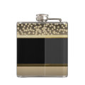Elegant Gold Diamonds-Glittery Lip-Personalized Hip Flask | Zazzle