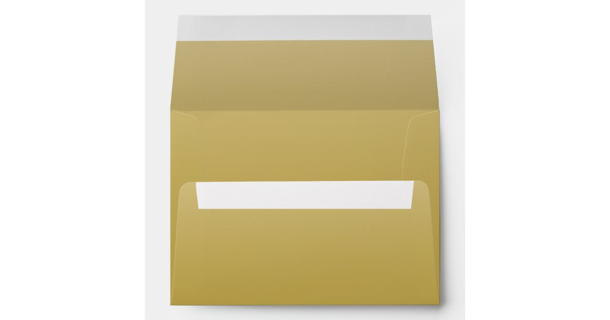 Elegant Gold Envelope | Zazzle