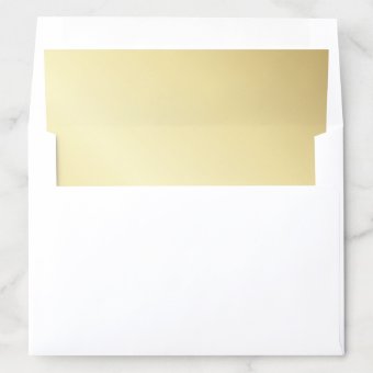 Elegant Gold Envelope Liner | Zazzle