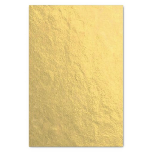Elegant Gold Foil Printed Tissue Paper | Zazzle