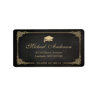 Graduation Shipping, Address, & Return Address Labels | Zazzle