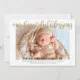 Elegant Gold Glitter Beautiful Blessing Baby Birth | Zazzle