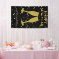Elegant Gold Glitter Sparkle New Years Eve Party Banner | Zazzle
