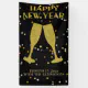 Elegant Gold Glitter Sparkle New Years Eve Party Banner | Zazzle