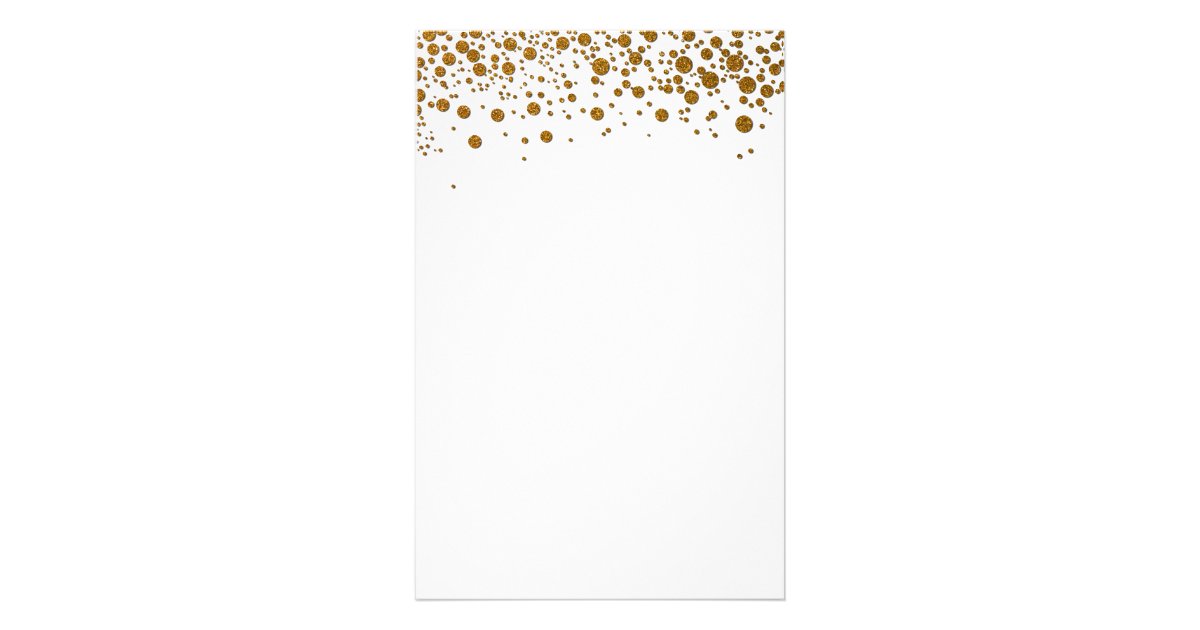 Elegant gold glitter Stationery | Zazzle.com