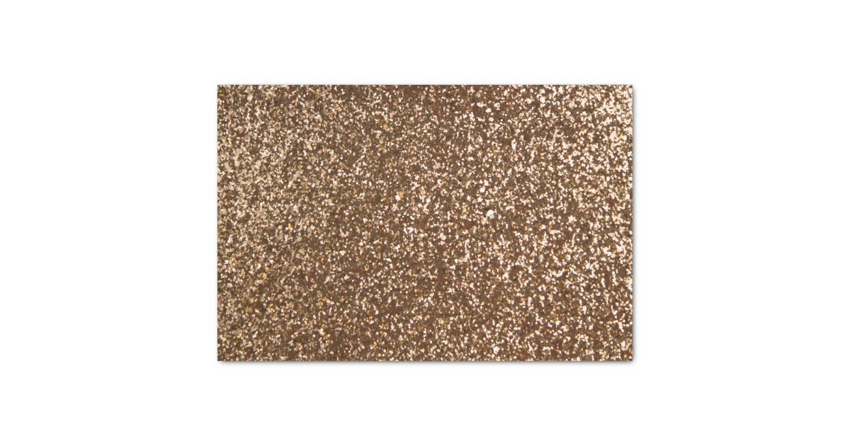 Elegant Gold Glitter Tissue Paper | Zazzle