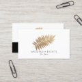 Elegant Gold Leaf Business Card | Zazzle
