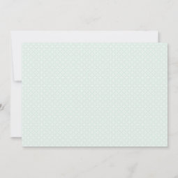 Elegant Gold Mint Green Cross Pattern Baby Baptism Invitation | Zazzle