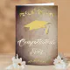 Elegant Gold Ornament Congratulations Graduation Card | Zazzle