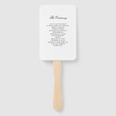 Elegant Gold Pineapple Wedding Hand Fan | Zazzle