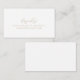 Elegant Gold Script Gift Registry Enclosure Card | Zazzle
