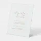 Elegant Gold Script Signature Drinks Sign | Zazzle