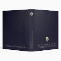 Elegant Gold Seal Accounting Binder | Zazzle