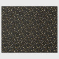 Elegant gold star tiled pattern wrapping paper | Zazzle