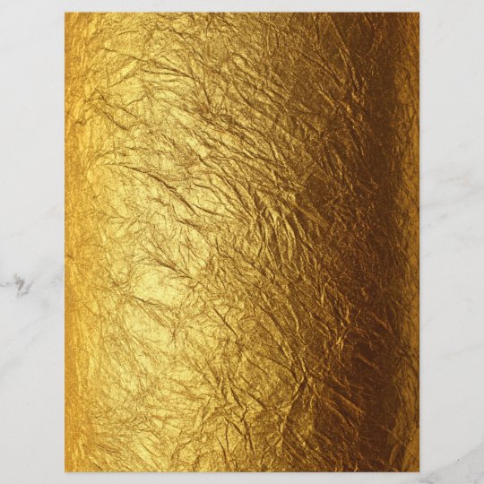 Elegant gold texture scrapbook paper | Zazzle.com