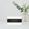 Elegant Gold Trim Business Card | Zazzle