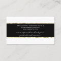 Elegant Gold Trim Business Card | Zazzle
