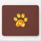 Elegant Golden Paw Mouse Pad | Zazzle